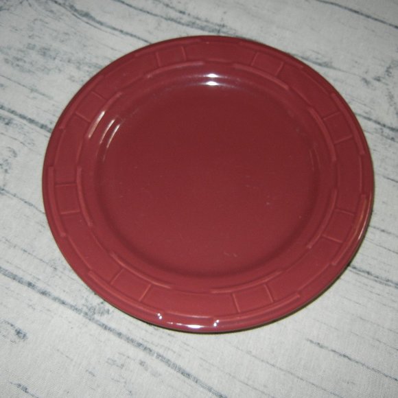 Longaberger | Dining | Htf Longaberger Woven Traditions Pottery Paprika ...